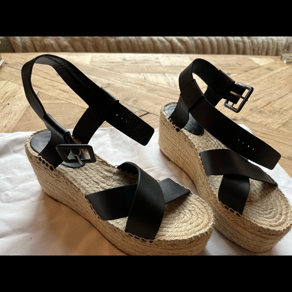 Celine | Shoes | Celine Espadrille Wedges | Poshmark